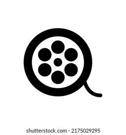 Video Tape Icon Vector Illustration Logo Stock Vector (Royalty Free ...
