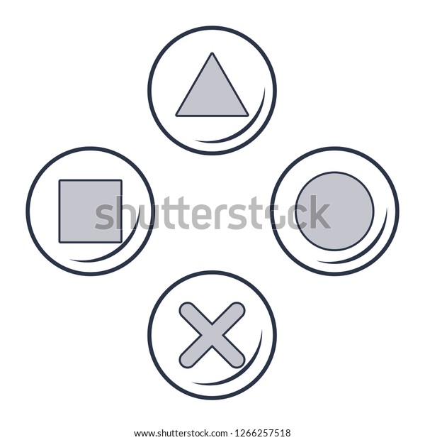 Videogame Time Cartoon Stock Vector (Royalty Free) 1266257518 ...