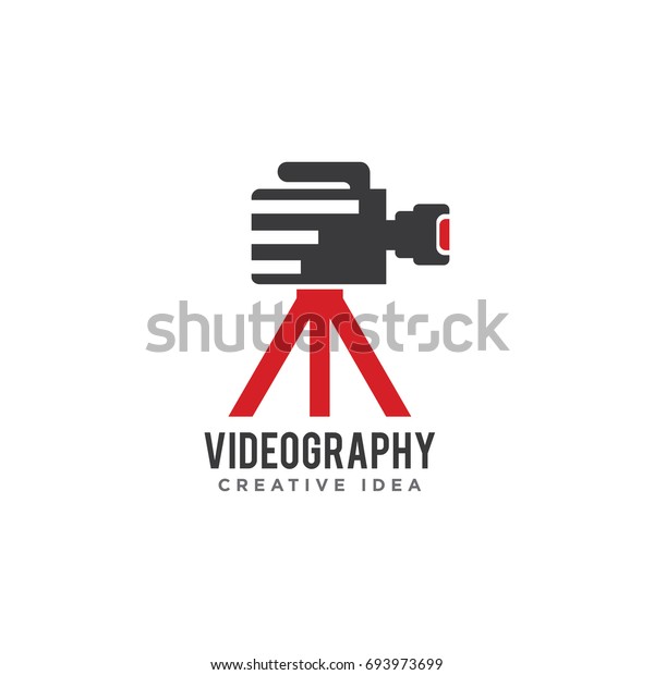Videography Logo Stock Vector (Royalty Free) 693973699
