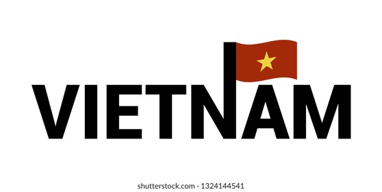 Vietnam Logo Vector Stock Vector (Royalty Free) 1324144541 | Shutterstock