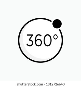 View Icon Full Vision Symbol Vector Stock Vector (Royalty Free ...