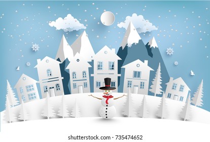 Paper Winter Scene Photos, Images & Pictures | Shutterstock