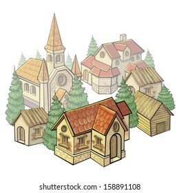 21,518 Old village cartoon Images, Stock Photos & Vectors | Shutterstock