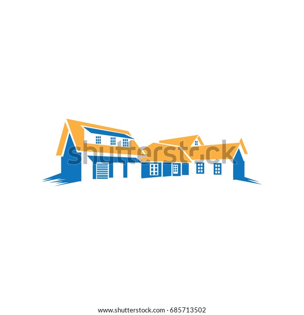Village Logo Stock Vector (Royalty Free) 685713502