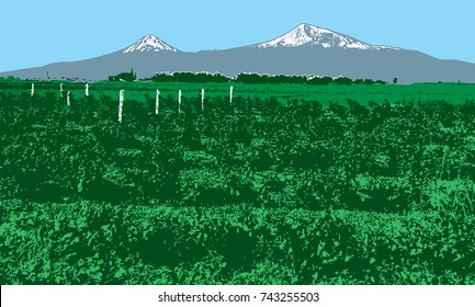 171 Ararat Mountain Stock Vectors, Images & Vector Art | Shutterstock