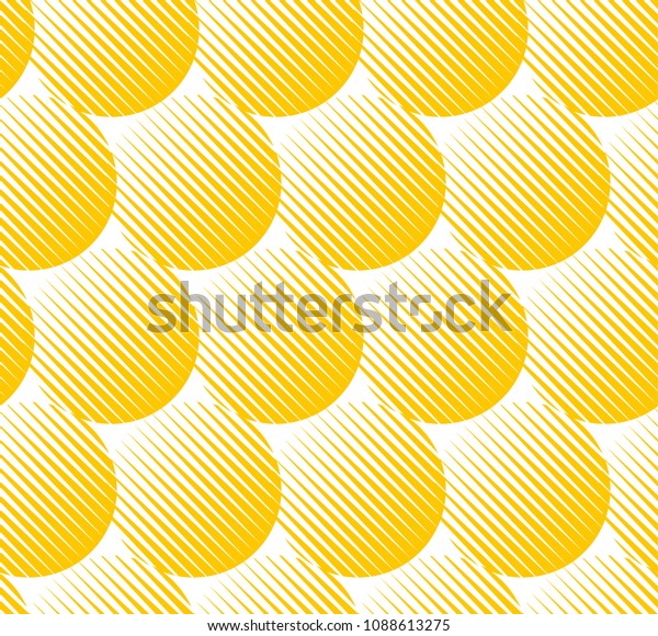 Vintage 60s Geometric Seamless Pattern Geometry Stock Vector (Royalty ...