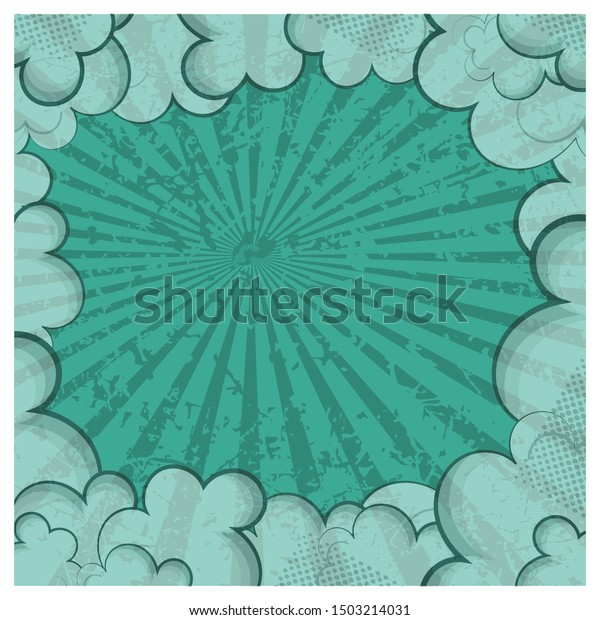 Vintage Background Comic Style Pinup Base Stock Vector (Royalty Free ...