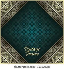Vintage Background Frame Original Design Can Stock Vector (Royalty Free ...