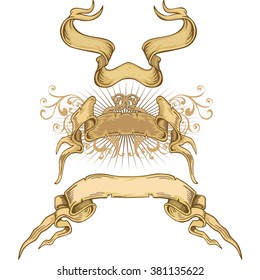 Vintage Banner Stock Vector (Royalty Free) 381135622 | Shutterstock