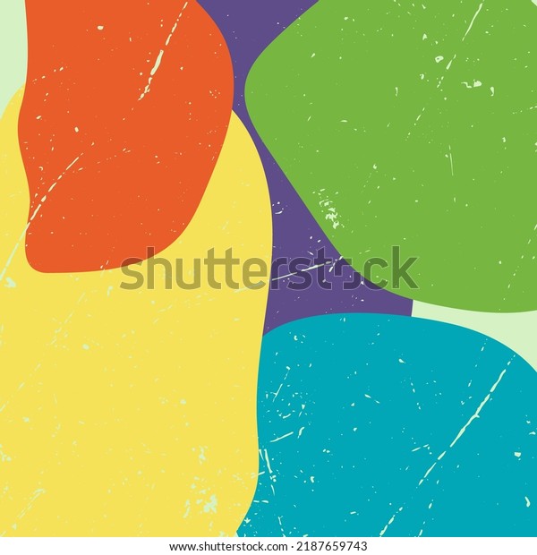 Vintage Banner Background Retro Spots Style Stock Vector (Royalty Free ...