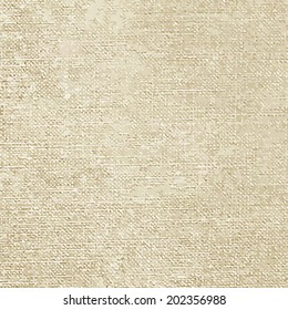 Vintage Canvas Texture Vector Illustration Stock Vector (Royalty Free ...