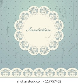 Vintage Card Frame Stock Vector (Royalty Free) 117757432 | Shutterstock
