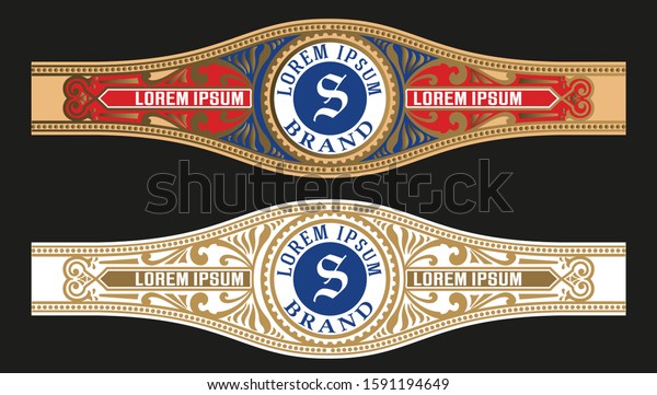 5.044 Cigar label design: immagini, foto stock e grafica vettoriale ...