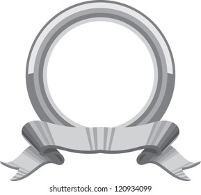 Vintage Circle Frame Ribbon Stock Vector (Royalty Free) 120934099 ...