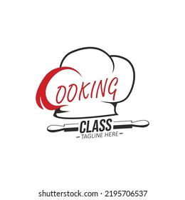 Vintage Cooking Class Logo Design Stock Vector (Royalty Free ...