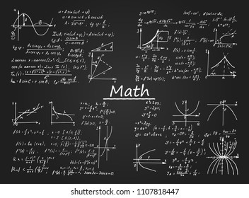 Vintage Education Scientific Background Math Law Stock Vector (Royalty ...