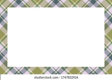 Vintage Frame Vector Scottish Border Pattern Stock Vector (Royalty Free ...