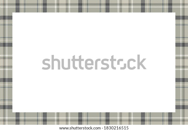 Vintage Frame Vector Scottish Border Pattern Stock Vector (Royalty Free ...