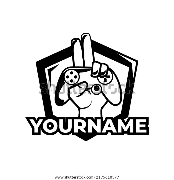 Vintage Gaming Logo Set Console Games Stock Vector (Royalty Free ...