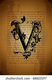1,084 Victorian letter v Images, Stock Photos & Vectors | Shutterstock