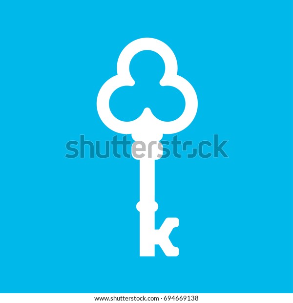 Vintage Key Vector Company Logo Vector Stock Vector (Royalty Free ...