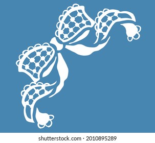 Vintage Lace Corner Element Vector Illustration Stock Vector (Royalty Free) 2010895289 ...