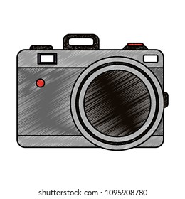 Vintage Photographic Camera Scribble Stock Vector (Royalty Free ...