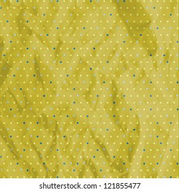 Vintage Polka Dot Paper Texture Stock Vector (Royalty Free) 121855477 ...