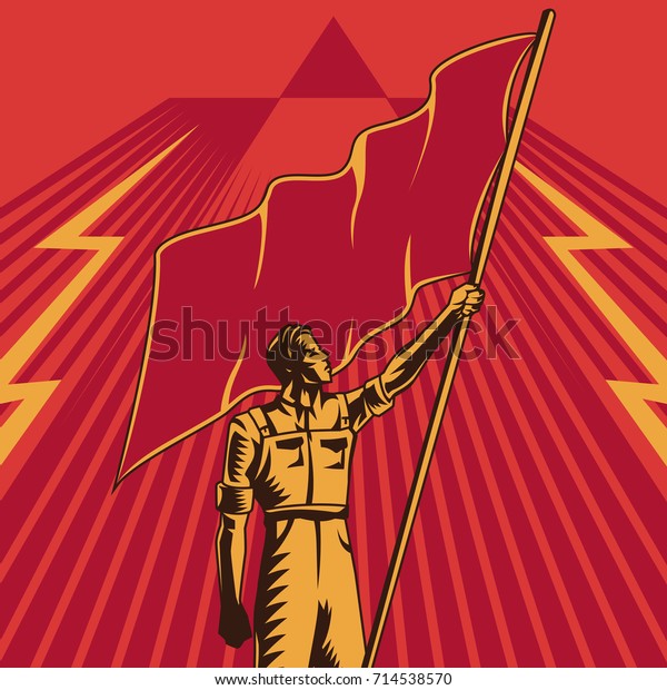 Afiche y elementos de propaganda de: vector de stock (libre de regalías ...