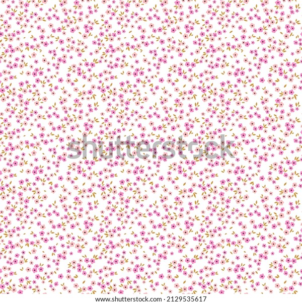 Vintage Seamless Floral Pattern Ditsy Style Stock Vector (Royalty Free ...