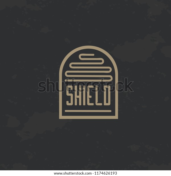 Vintage Shield Logo Stock Vector (Royalty Free) 1174626193 | Shutterstock