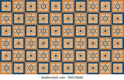 Vintage Tiles Background Stock Vector (Royalty Free) 204118660 ...