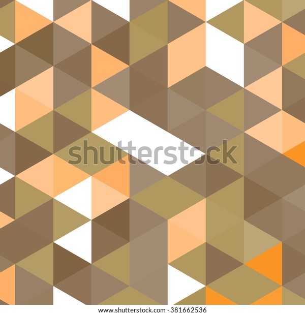 Vintage Triangle Patterngeometric Hipster Retro Background Stock Vector ...