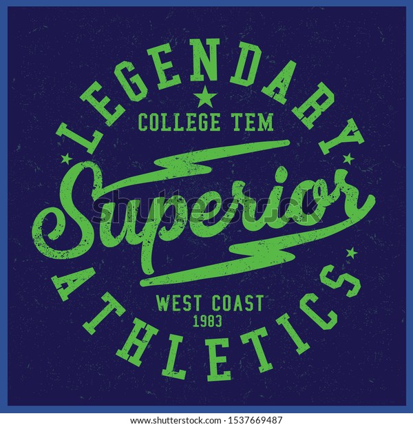 Vintage Varsity Vector Graphics Grunge Backgrounds Stock Vector ...