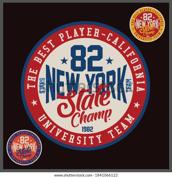 Vintage Varsity Vector Graphics Grunge Background Stock Vector (Royalty ...