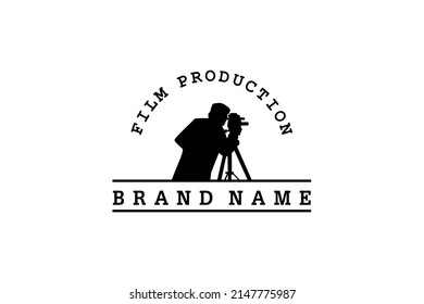 Vintage Video Camera Logo Design Stock Vector (Royalty Free) 2147775987 ...