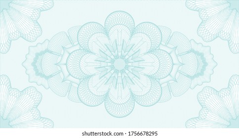 Vintage Watermark Pattern Money Vector Illustration Stock Vector ...