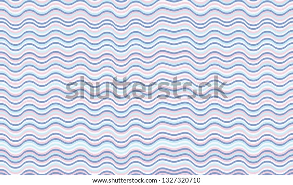 Vintage Wavy Stripes Background Waves Curve Stock Vector (Royalty Free ...