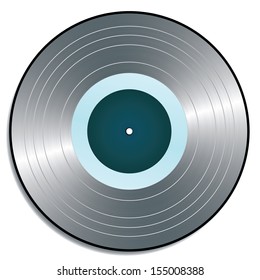 1,281 Silver vinyl record Images, Stock Photos & Vectors | Shutterstock