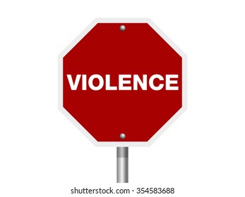 Italian Stop Sign Isolated On White Stock Illustration 931260