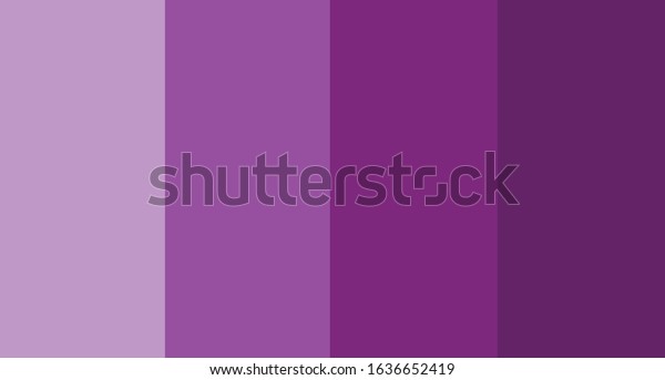 Violet Color Palette Vector Illustration Stock Vector (Royalty Free ...