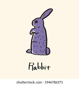 6,252 Violet Rabbit Images, Stock Photos & Vectors | Shutterstock