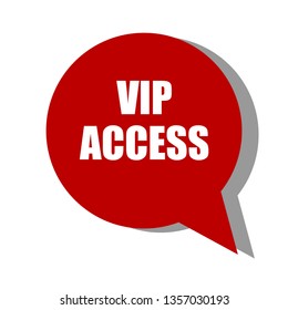 Vip Access Red Banner Stock Vector (Royalty Free) 1357030193 | Shutterstock