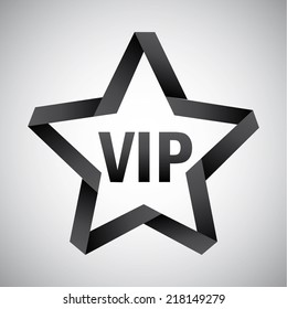 Vip Graphic Design Vector Illustration Stock Vector (Royalty Free ...