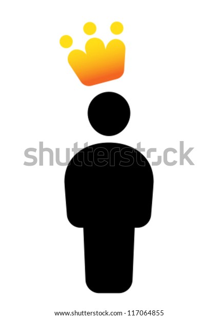 Vip Man Icon Stock Vector (Royalty Free) 117064855 | Shutterstock