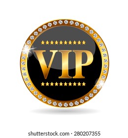 Vip Members Label Vector Illustration Eps10 Stock Vector (Royalty Free ...
