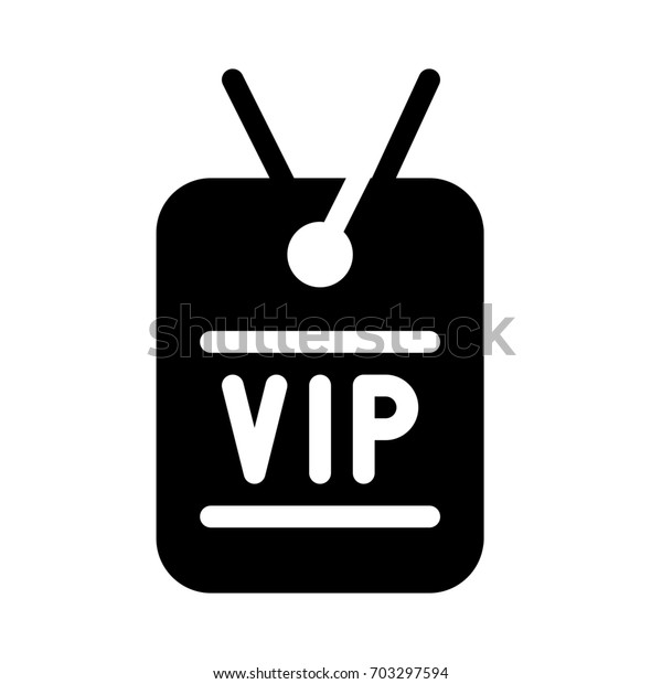 Vip Neck Tag Stock Vector (Royalty Free) 703297594 | Shutterstock