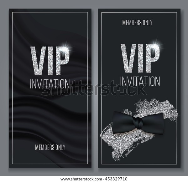 Vip Party Premium Invitation Design Template Stock Vector (Royalty Free ...