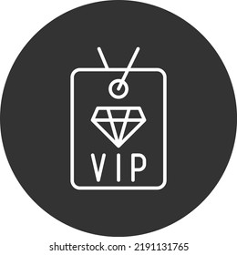 Vip Privilege Pixel Perfect Detail Icon Stock Vector (Royalty Free ...
