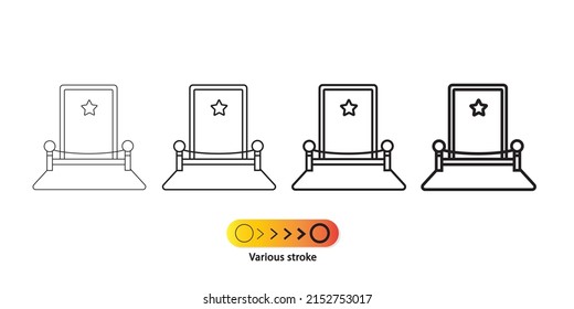 Vip Room Icon Vector Isolated On Stock Vector (Royalty Free) 2152753017 ...